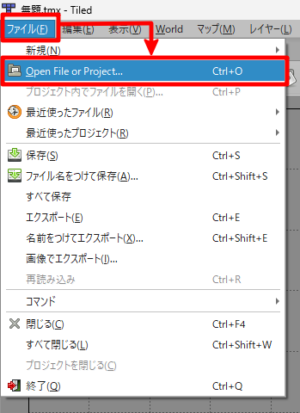 RPG 用のマップ画像の作り方