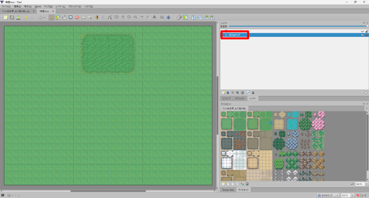 RPG 用のマップ画像の作り方