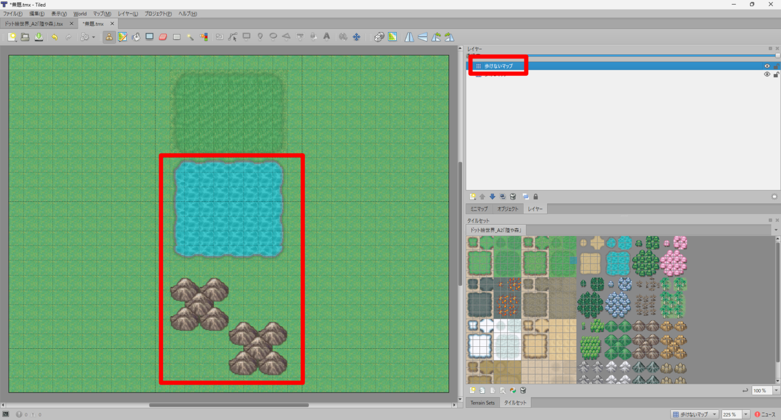 RPG 用のマップ画像の作り方